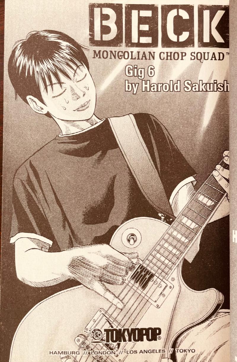 Beck Manga Cover