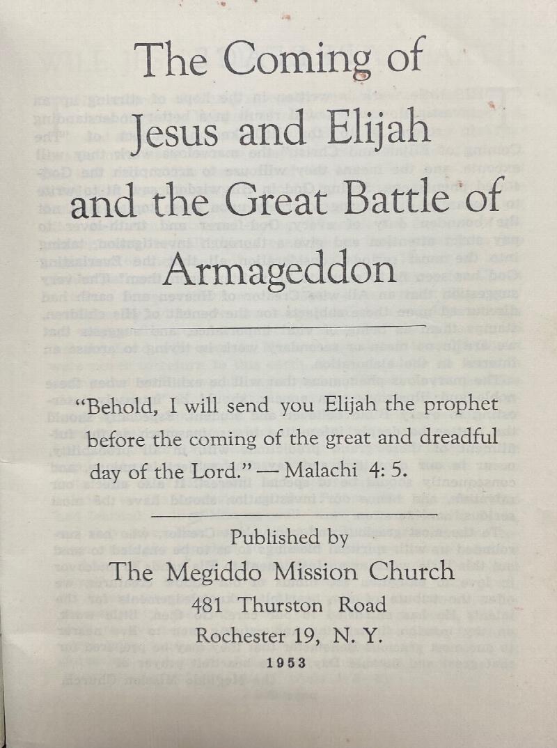 Battle Of Armageddon Jesus